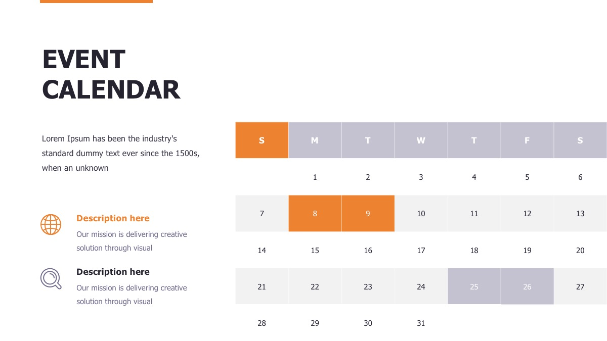 How to edit a calendar template on powerpoint mac