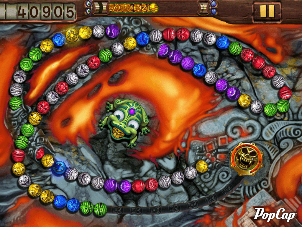 Play zuma deluxe game