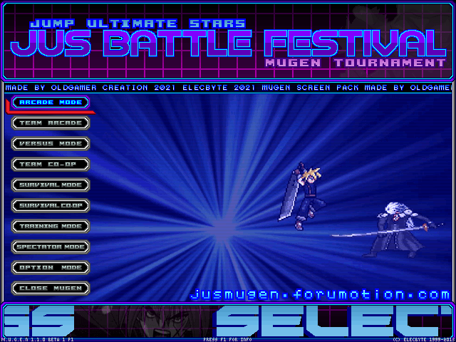 Mugen mvc screenpack