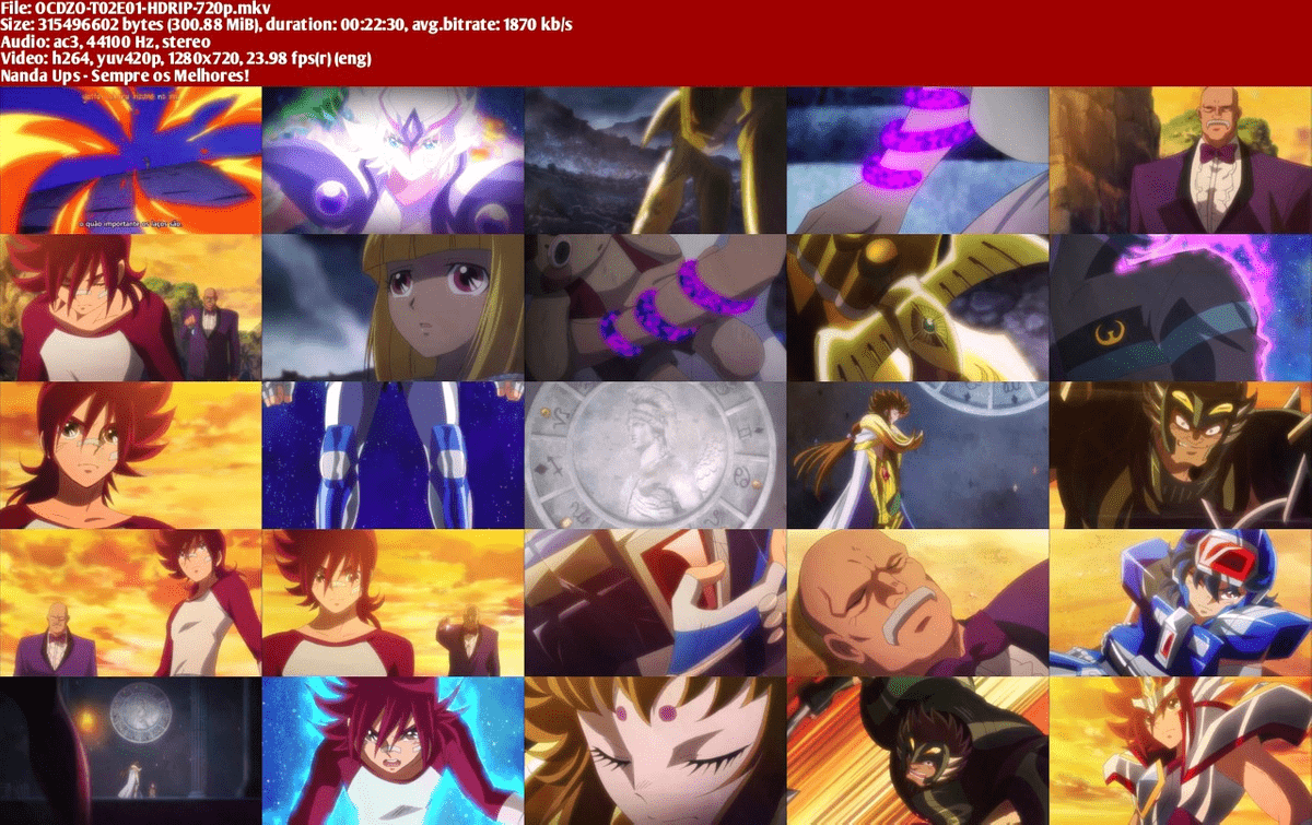 Baixar cavaleiros do zodiaco omega completo via torrent