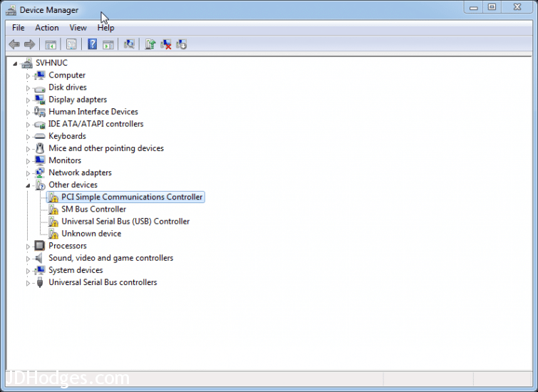 Controller pci simple communications driver windows 7 a...