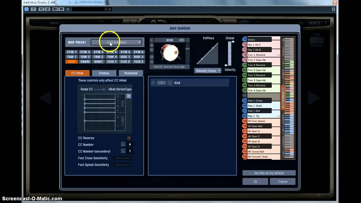 Addictive drums midi mapping