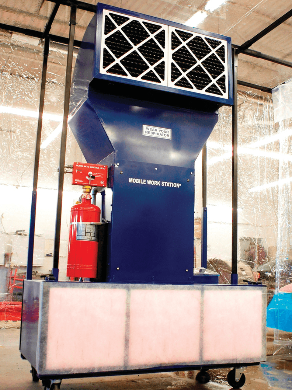 Portable paint spray booth