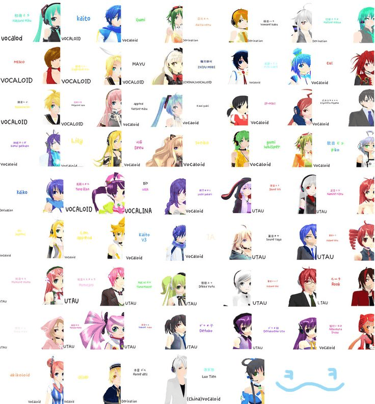 all vocaloids