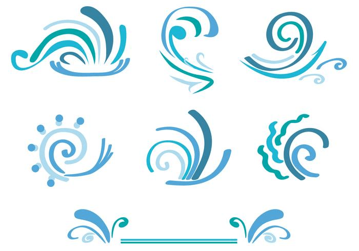Wavy cool icon pack