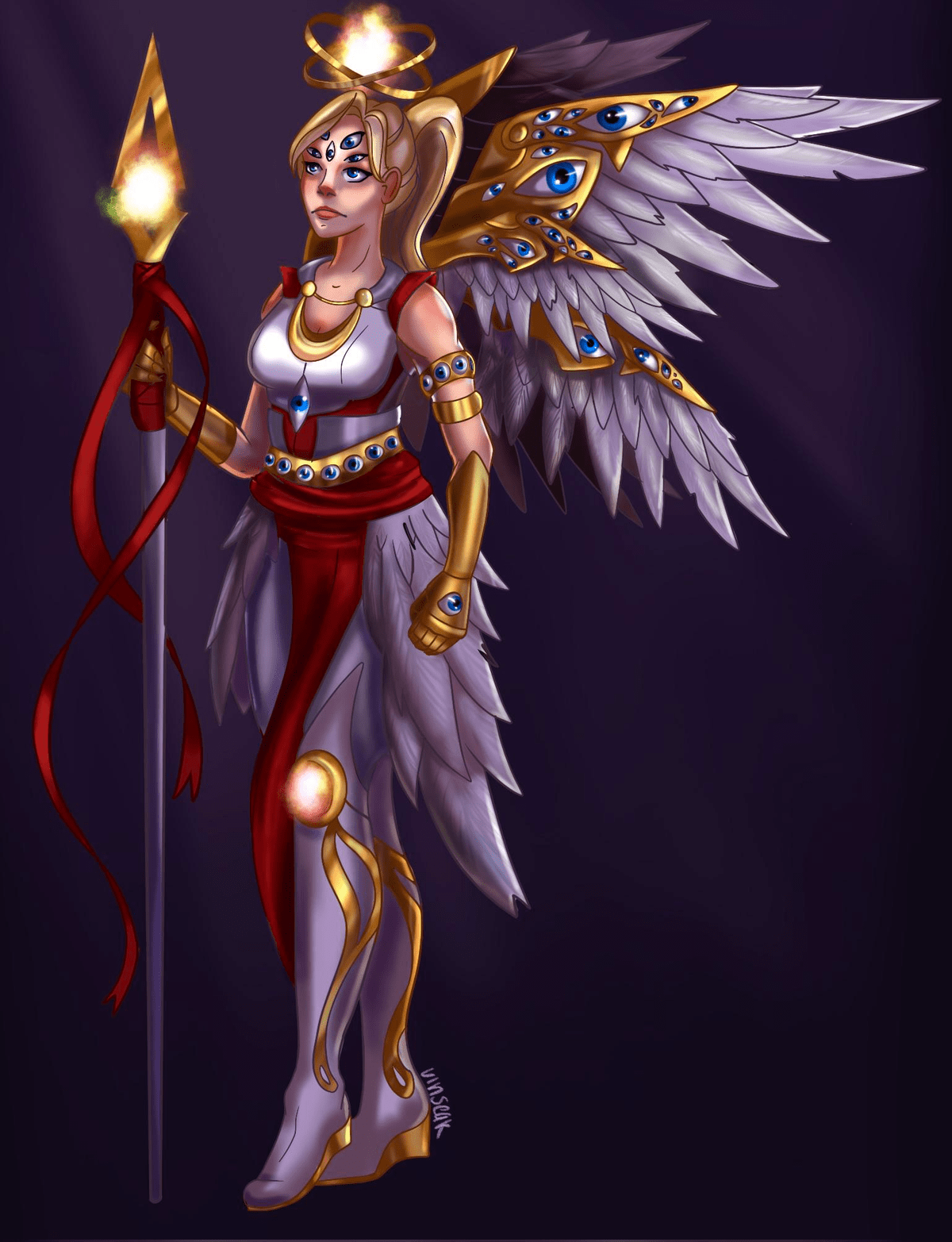 Mercy rainmeter skin