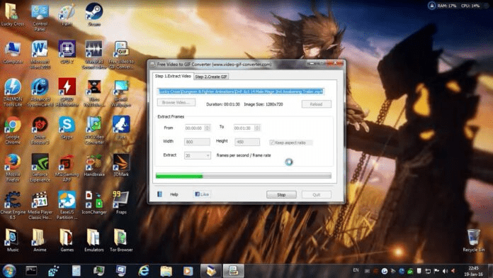 How to use gif wallpaper windows 10