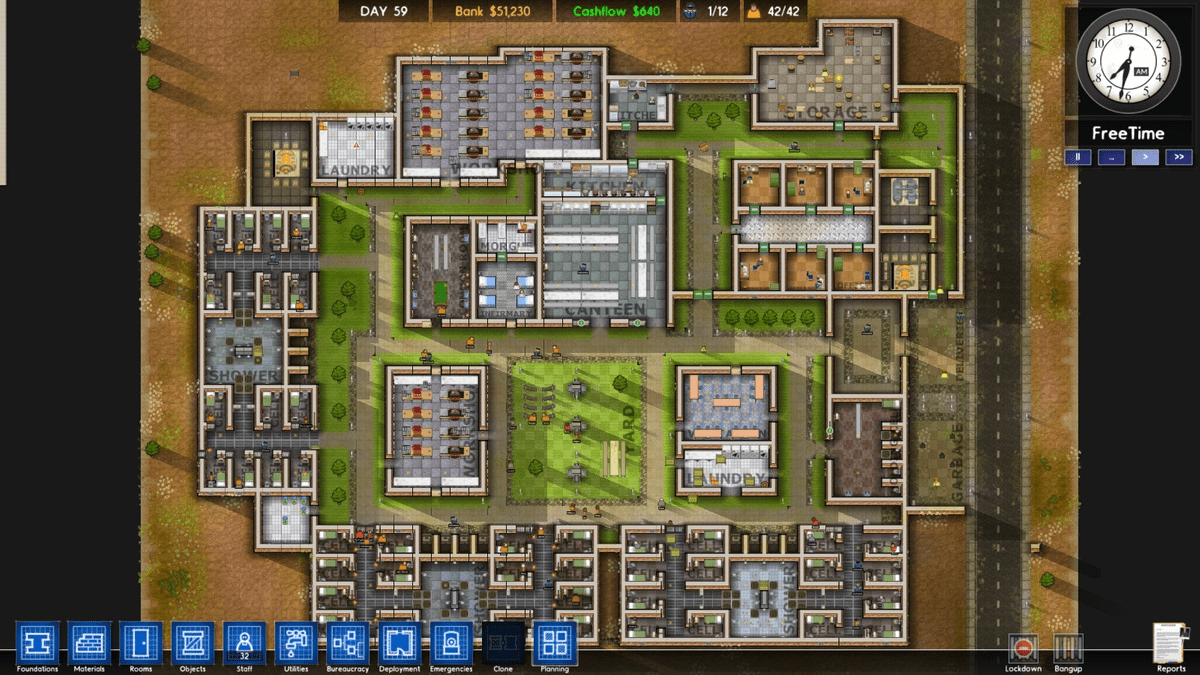 Prison architect prison layouts