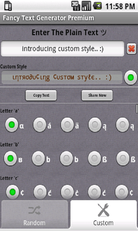 Fancy font generator fancy text generator