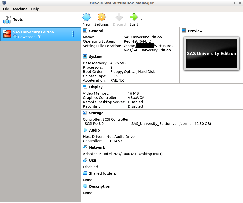 Infile sas university edition