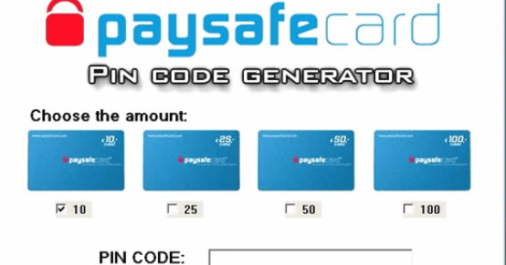 Paysafecard free pin codes