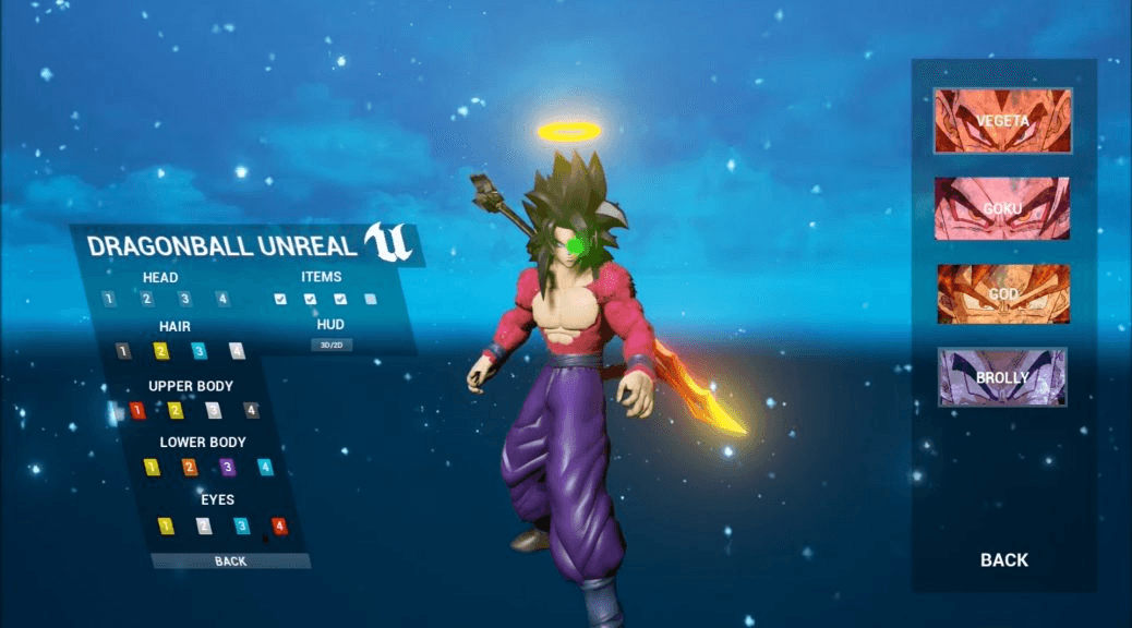 Dragon ball unreal android mega 2019