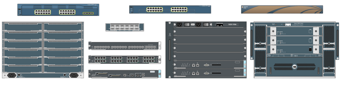 network switch icon visio