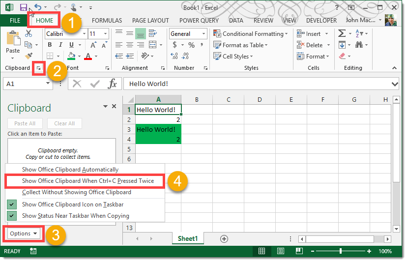 Copy parts of a excel spreadsheet and paste it in email...