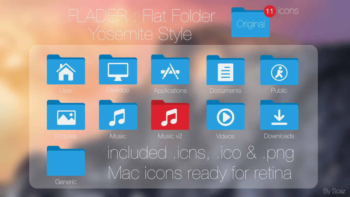 Windows 10 custom folder icon pack
