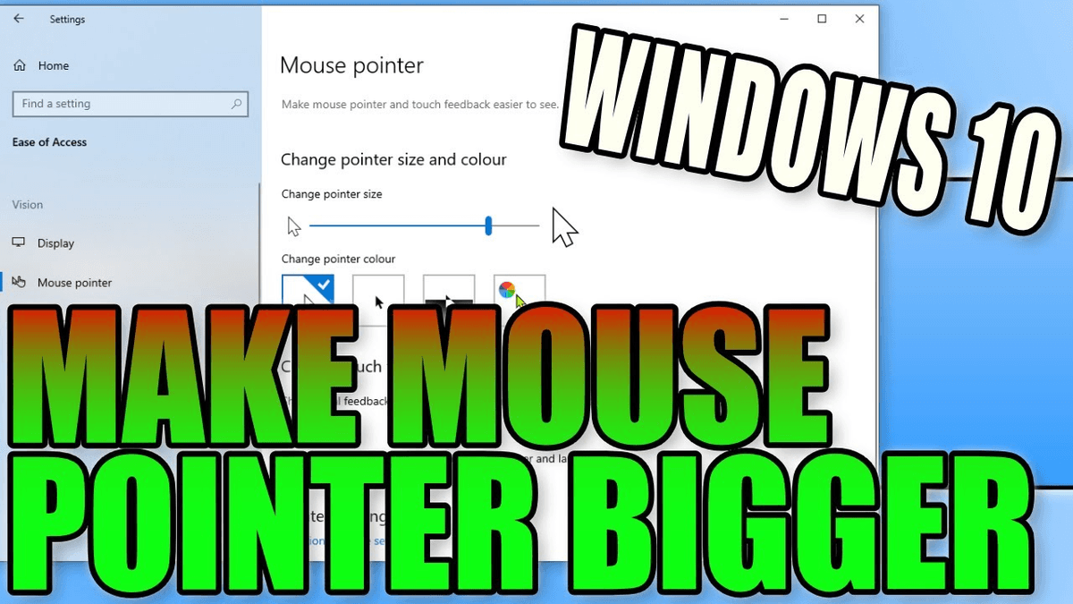 Keyboard cursor changer win7