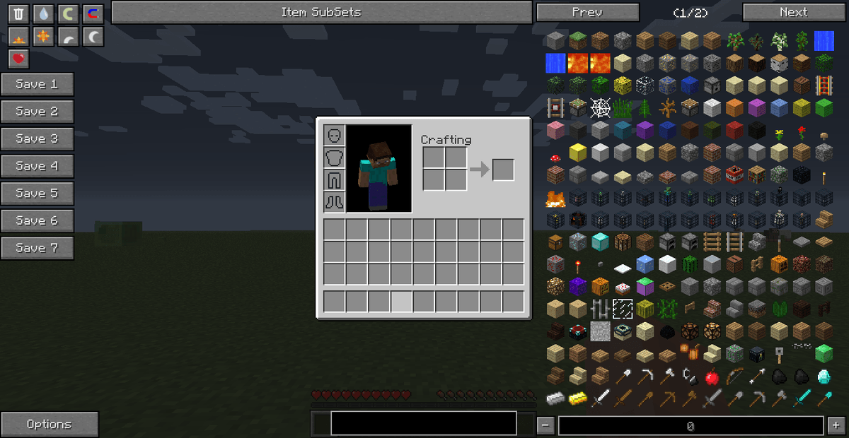 Mod not enough items para minecraft 1.7.10