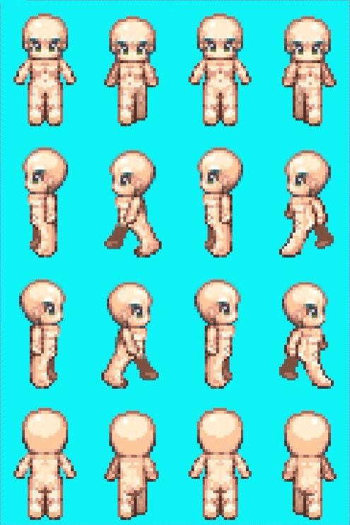 Rpg maker mv make custom character sprites