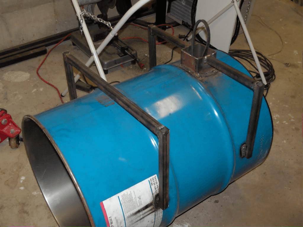Portable parts spray booth