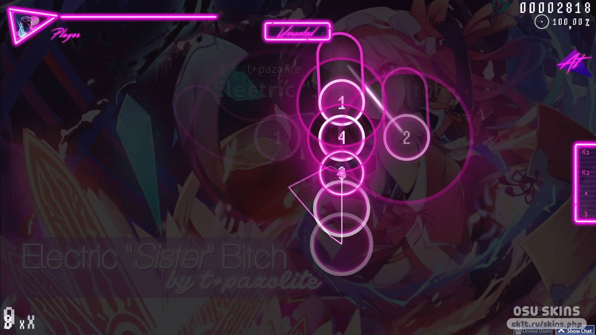 Install skin osu lazer