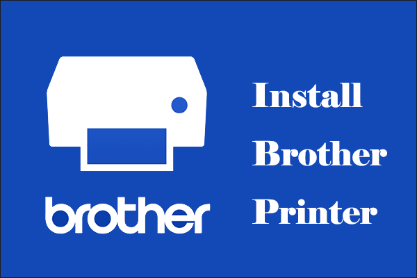 How to install brother wireless printer
