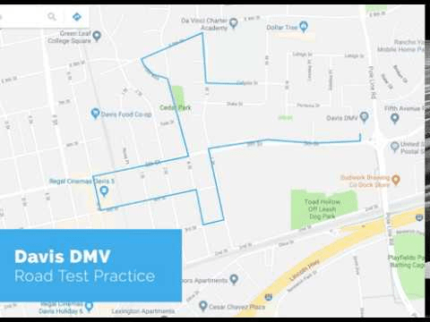 compton dmv driving test route