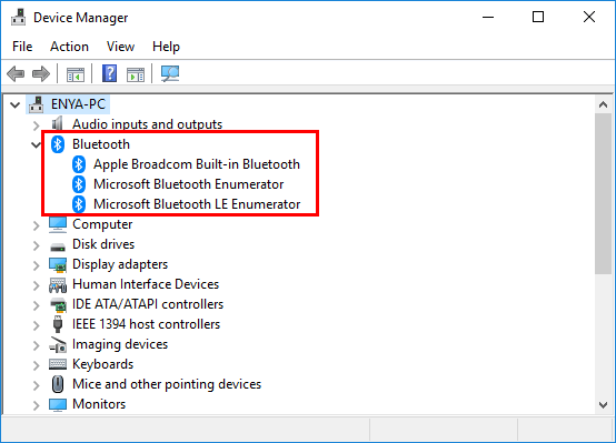 How to update bluetooth driver on windows 10