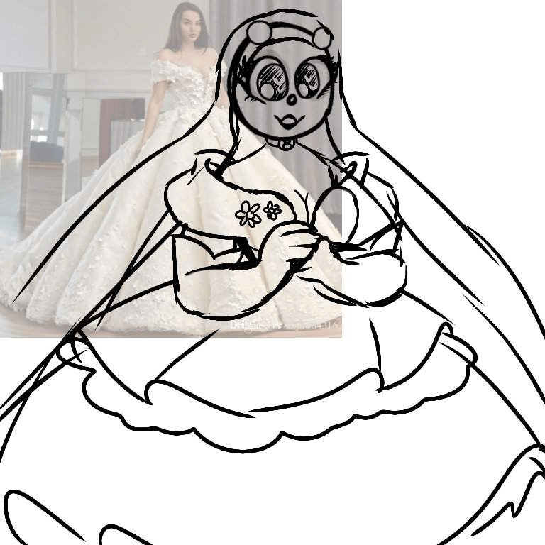 Bendy x cuphead wedding