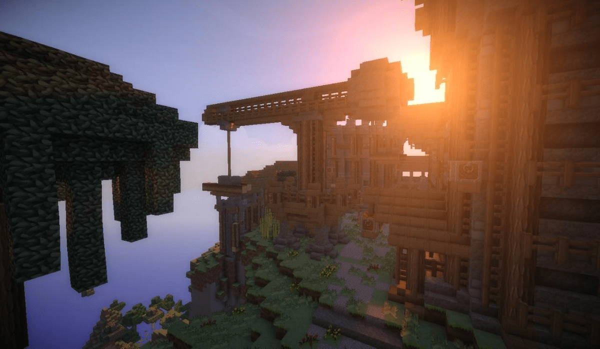 Minecraft medieval castle map