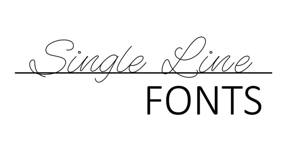 Cnc single line font download