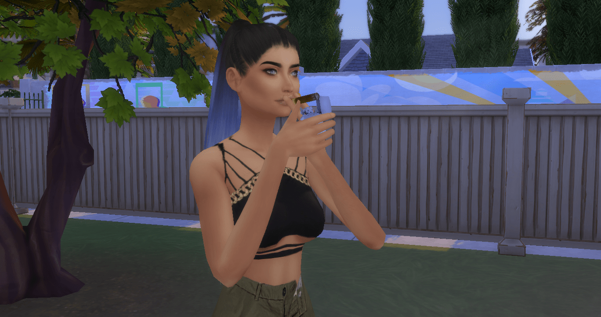 Smoking cigarette mod sims 4