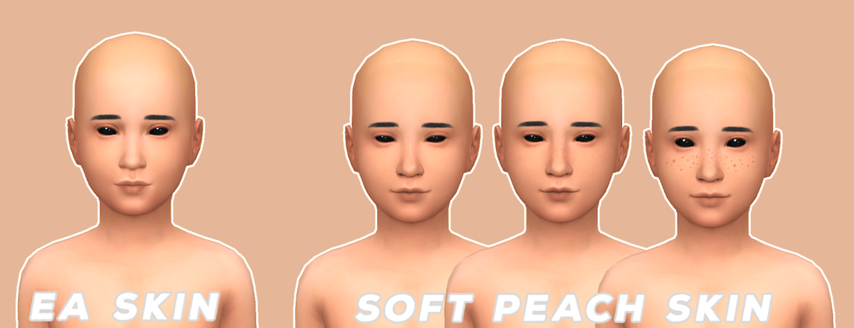 Soft skin skinblend sims 4