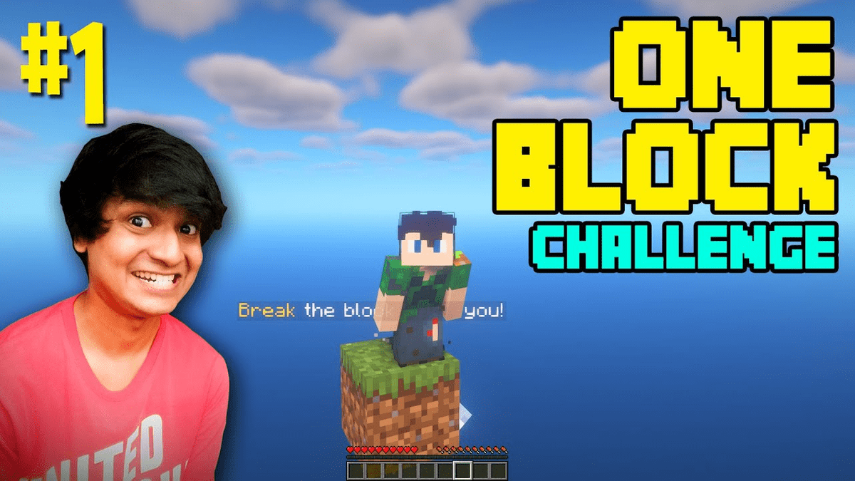 One block challenge minecraft map download