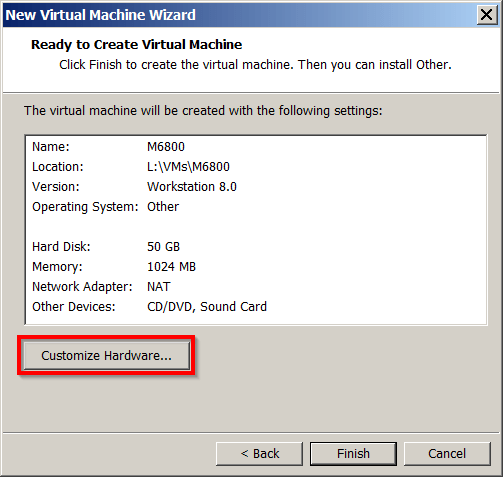 To convert .vmdk to iso
