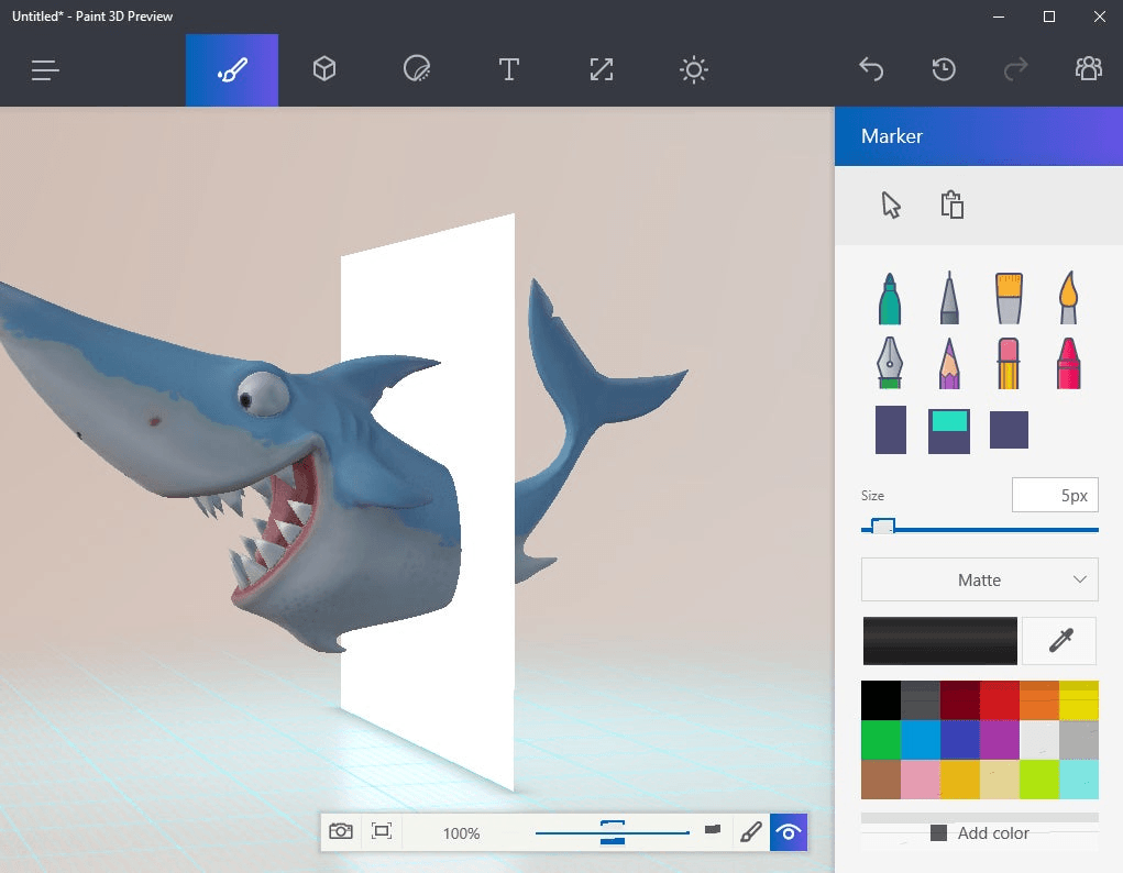 3d paint for windows