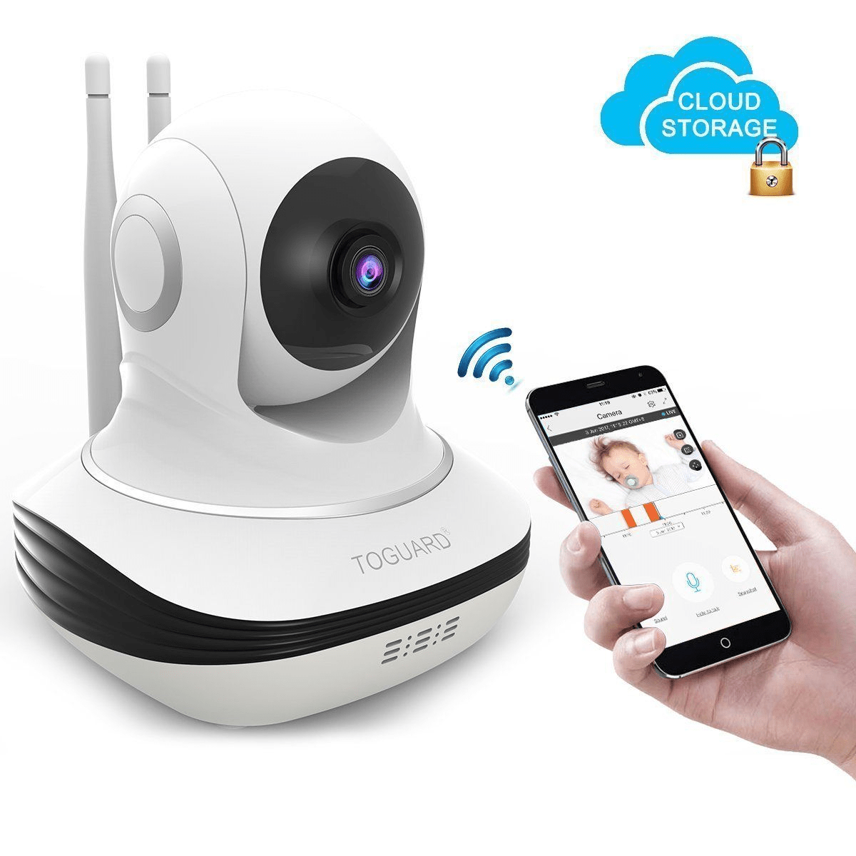 Ip security cameras with free cloud storage