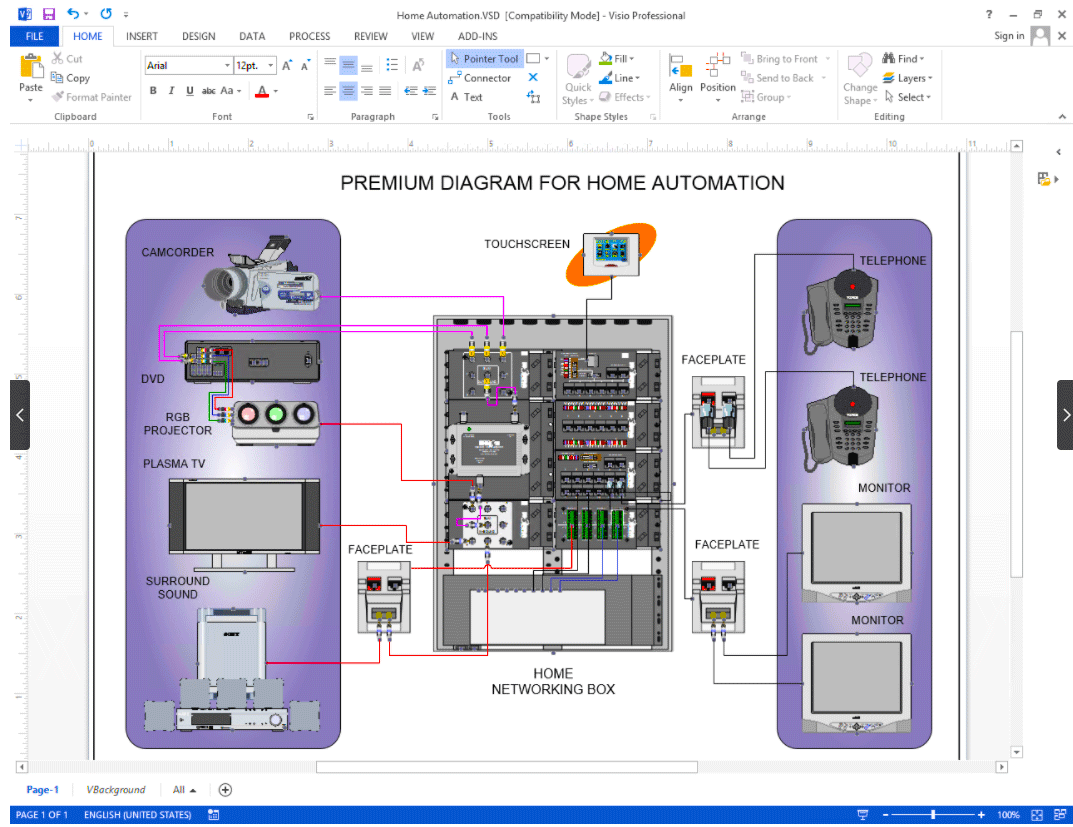 control4 visio stencils