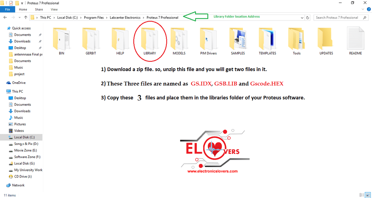 How to add arduino library in proteus 8 for window 7