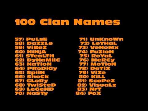 Good sweaty fortnite clan names
