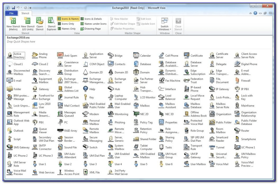 microsoft visio electrical stencils