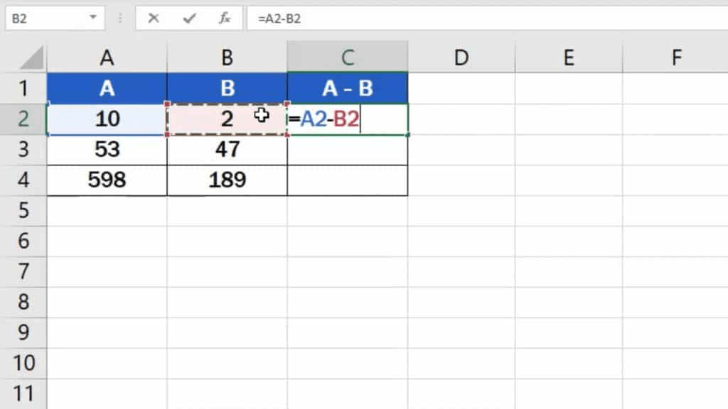 Excel formula to subtract a percentage