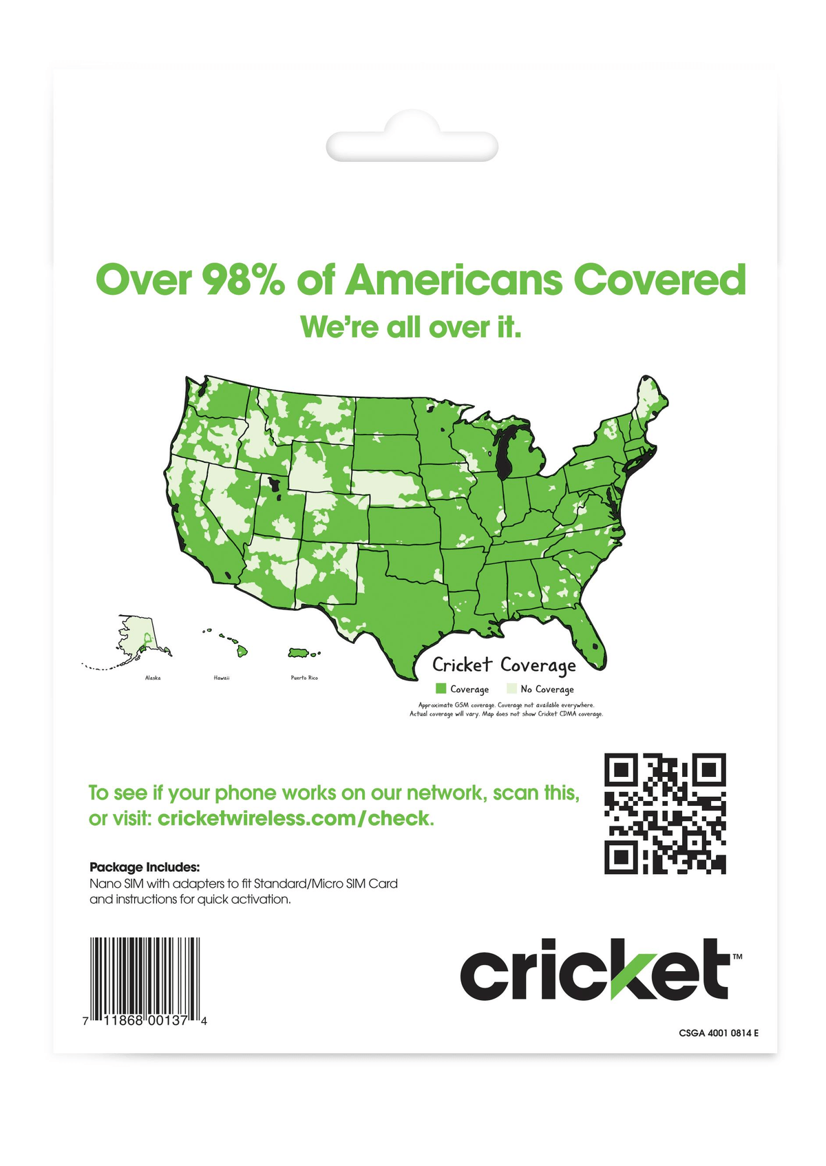 Cricket wirles less quick pay