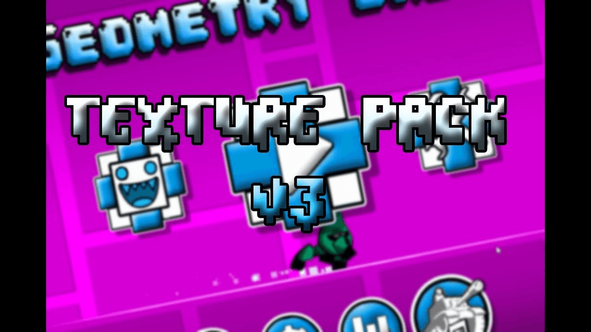 Geometry dash texture pack no effects
