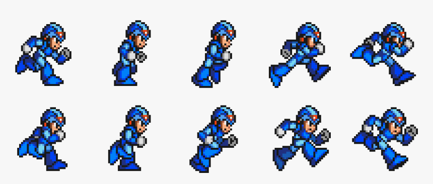 Megaman x teleport sprite sheet