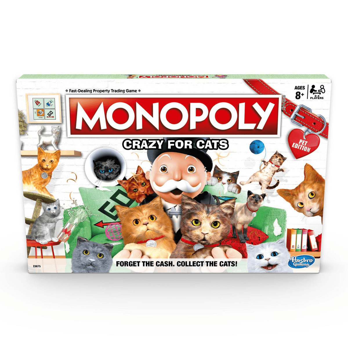 Original monopoly board game including the cat new
