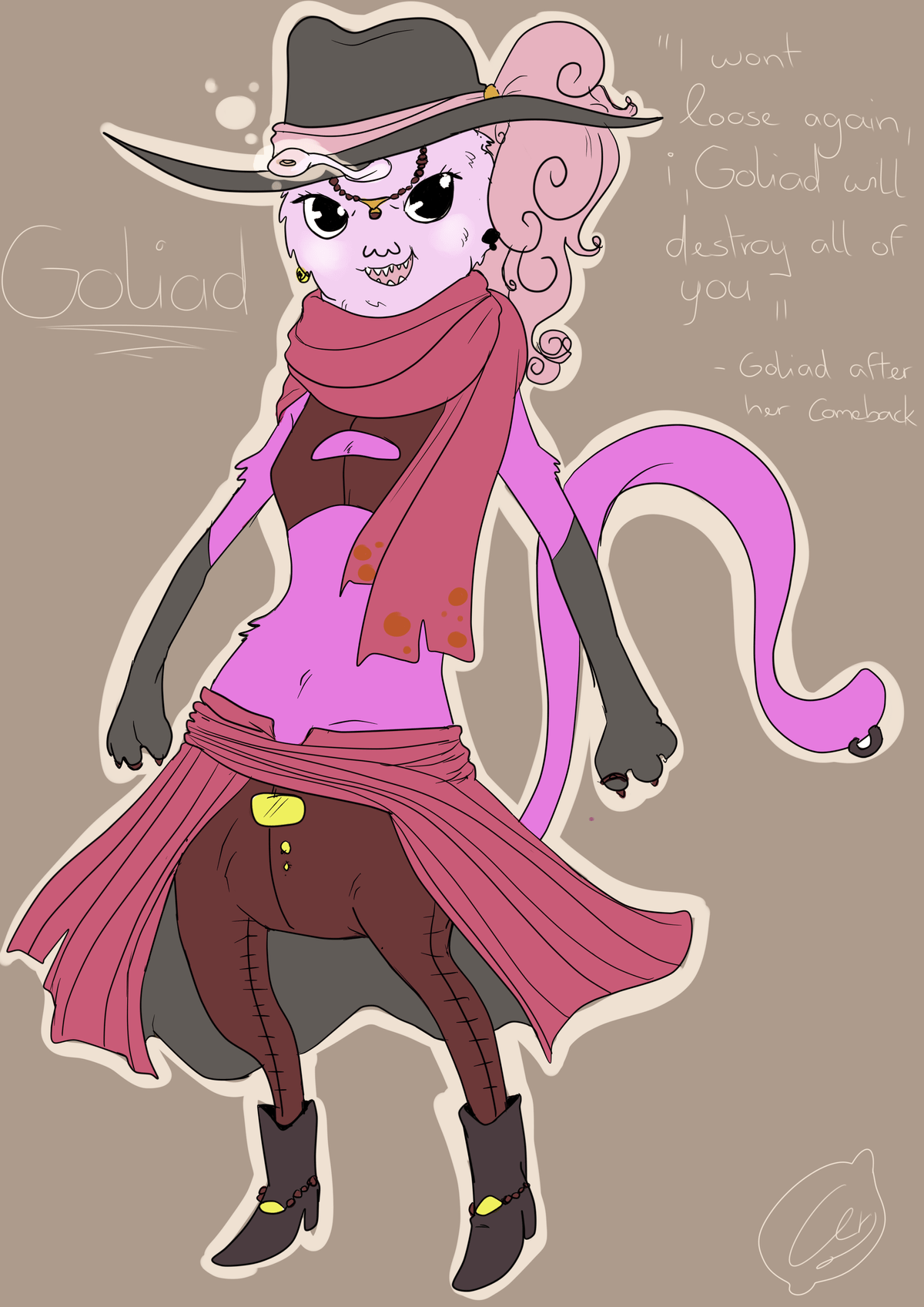 Goliad adventure time voice actor