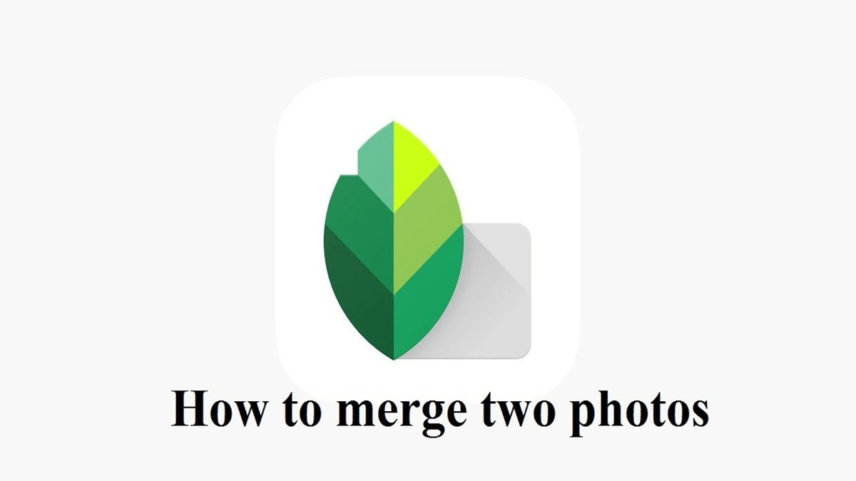 How to collage two photos in snapseed