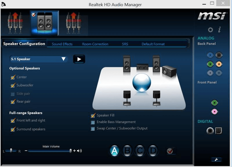 Gigabyte motherboard keeps realtek hd audio manager