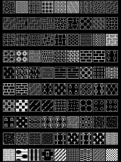 fish scale pattern name