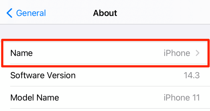 How to change personal hotspot name